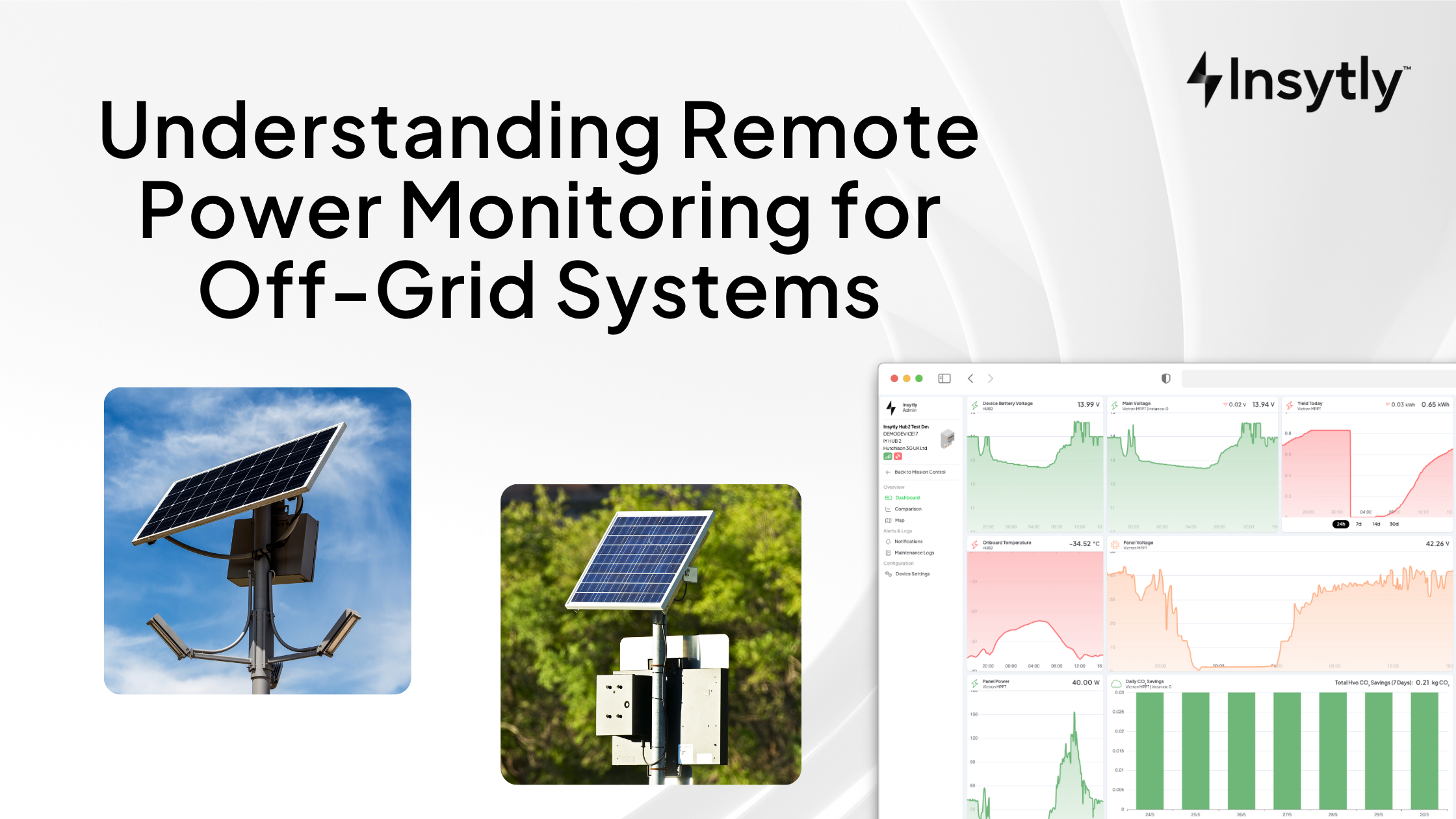 Understanding Remote Power Monitoring for Off-Grid Systems - Insytly ...